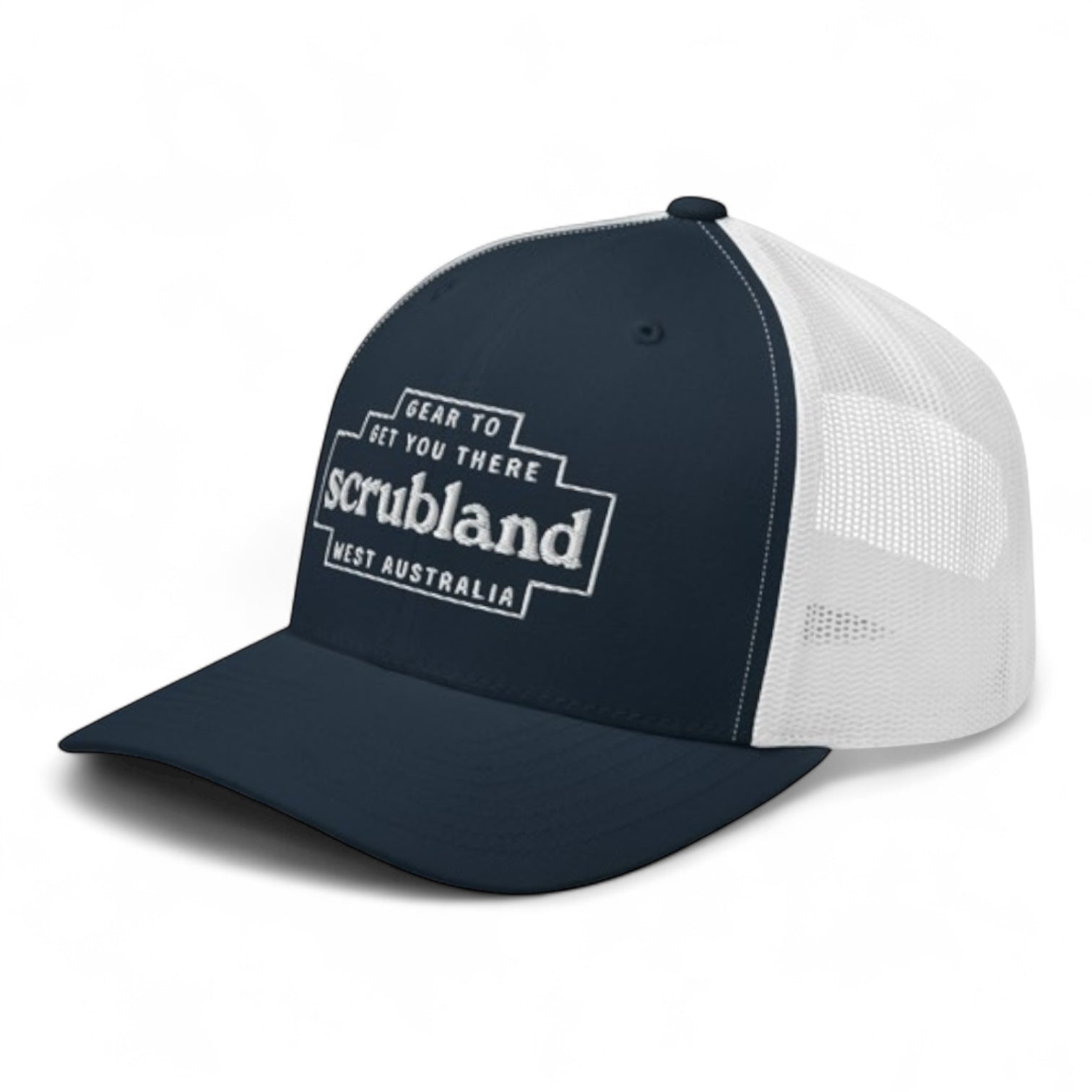 Scrubland Cap Blue/White